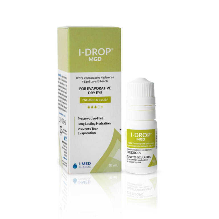 Gel Eye Drops - I-DROP® PUR GEL For Premium Dry Eye Relief - I-MED Pharma