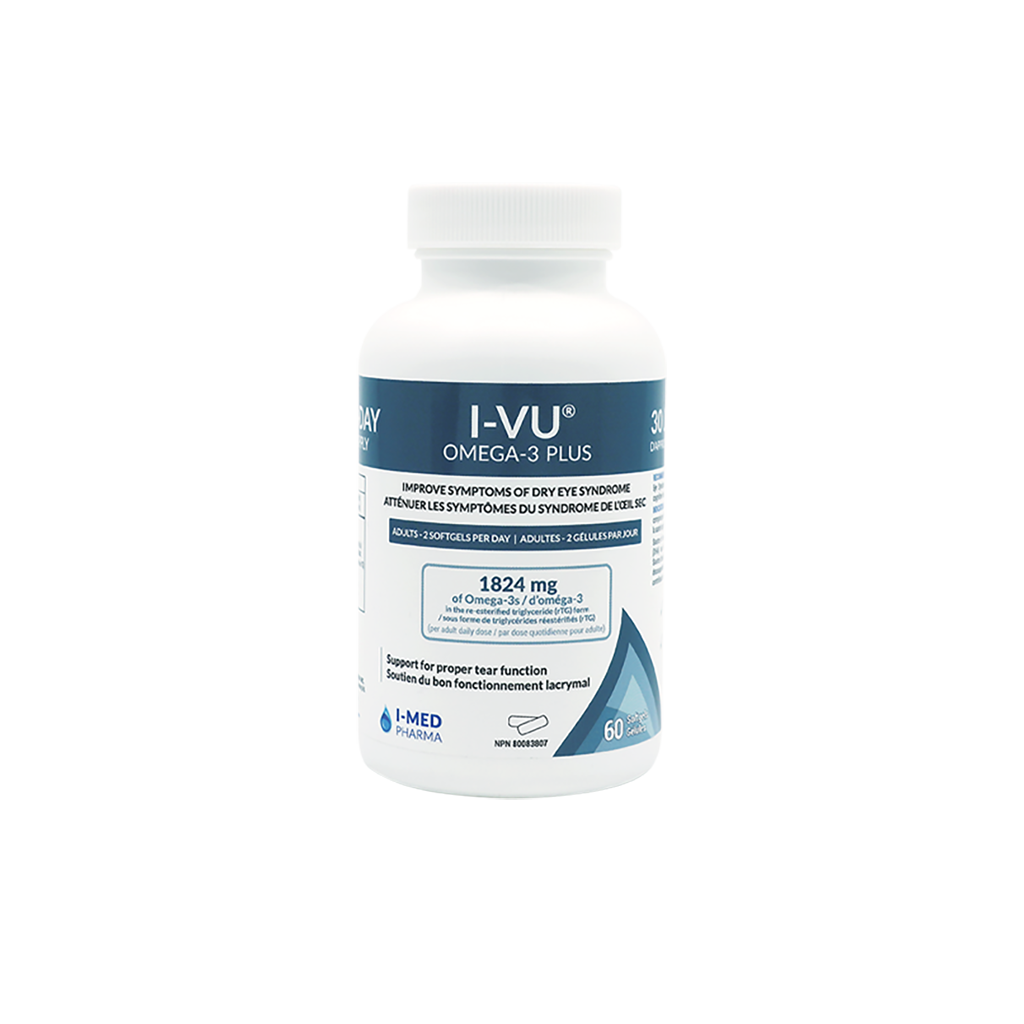 I-VU® OMEGA-3 PLUS (30-day supply) - I-MED Pharma