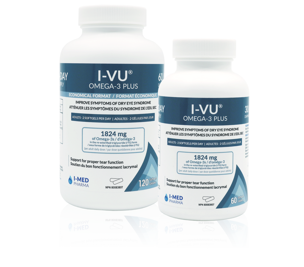 I-VU® OMEGA-3 PLUS (30-day supply) - I-MED Pharma