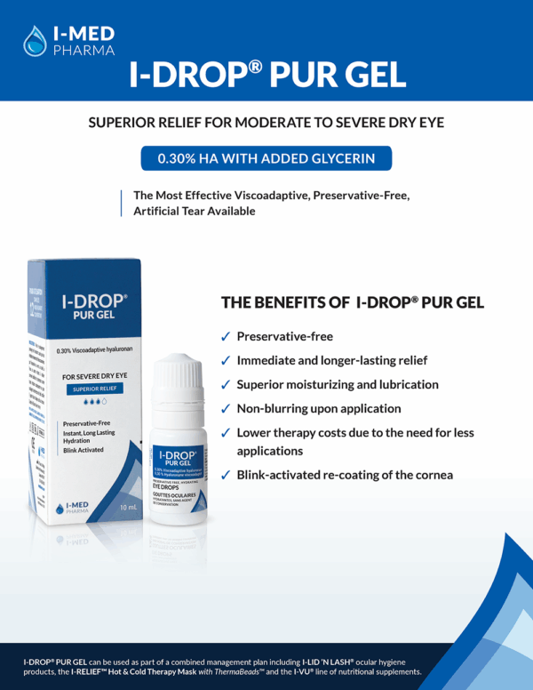 I-DROP® PUR GEL Sell Sheet - I-MED Pharma